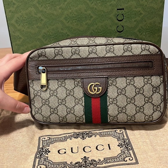 Gucci | Bags | Gucci Ophidia Gg Belt Bag Fanny Pack | Poshmark